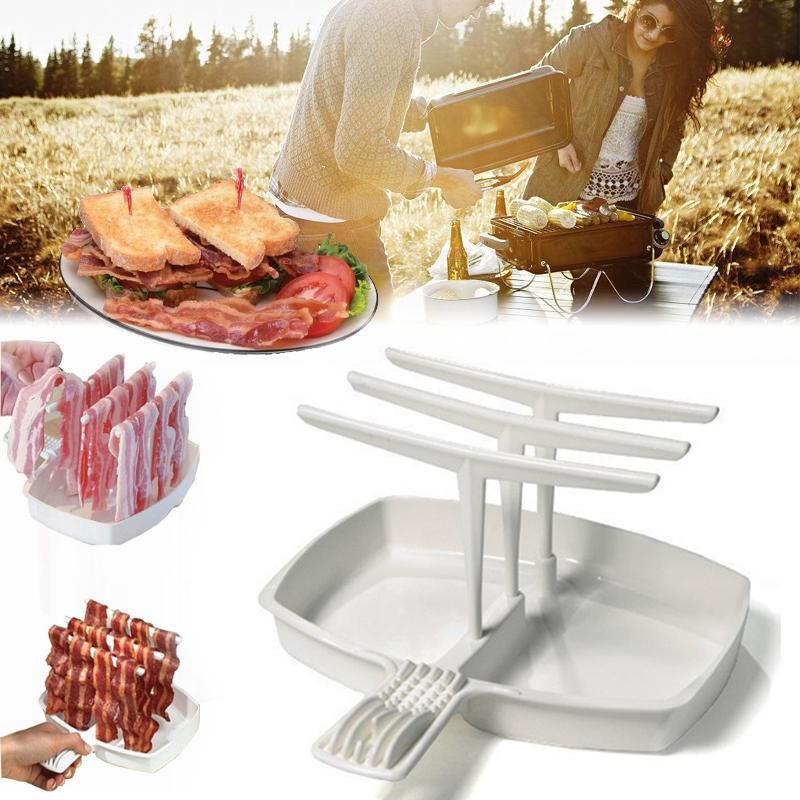 Microwave Bacon Cooker Tray Rack – sunnygo
